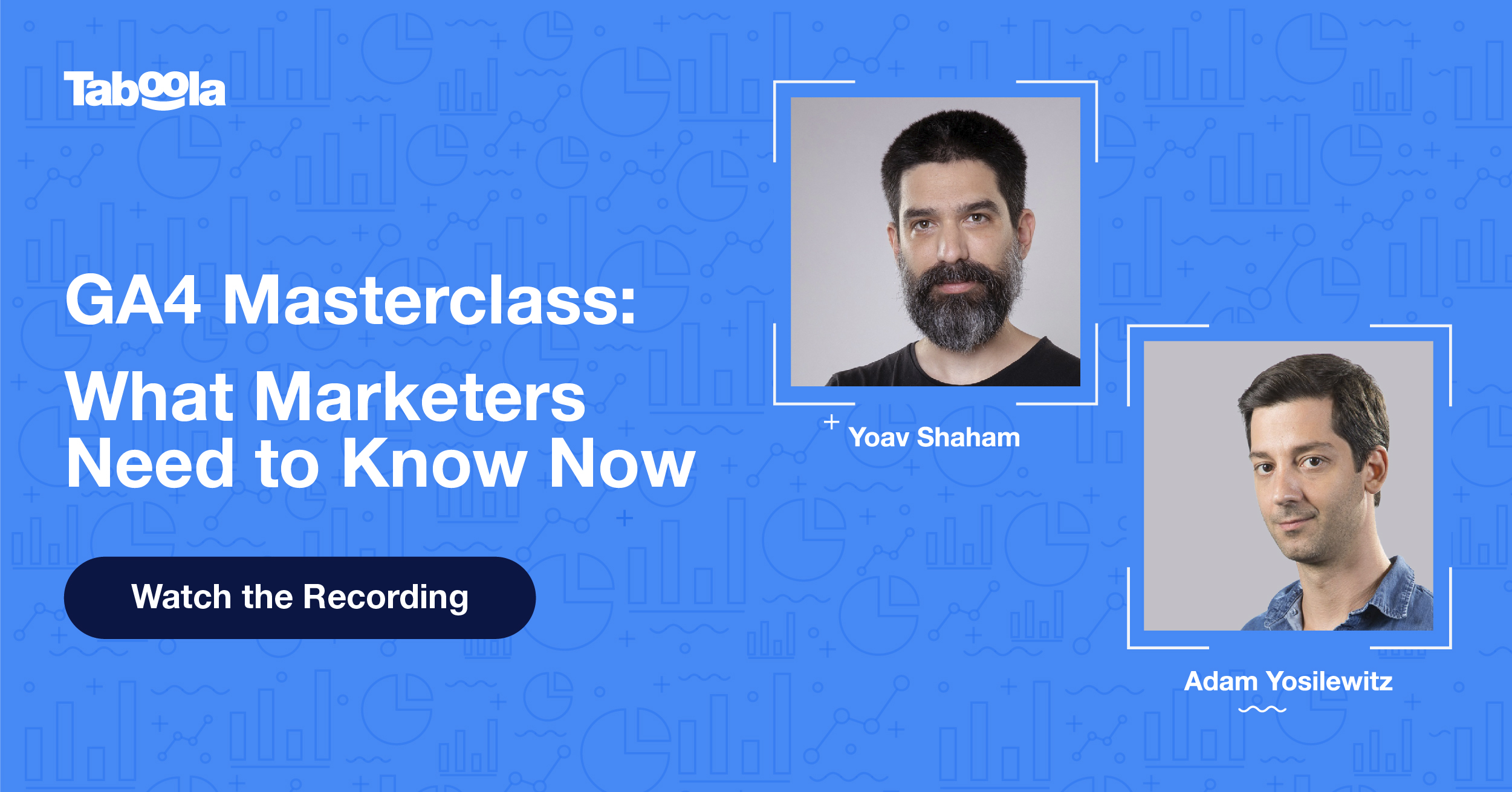 Taboola GA4 - Watch the Recording