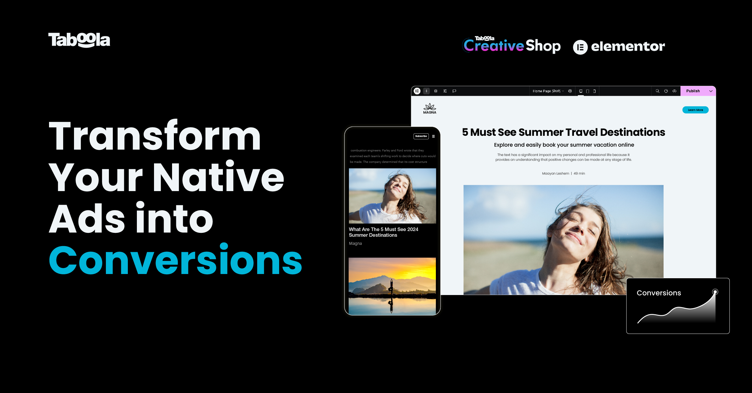 Taboola and Elementor